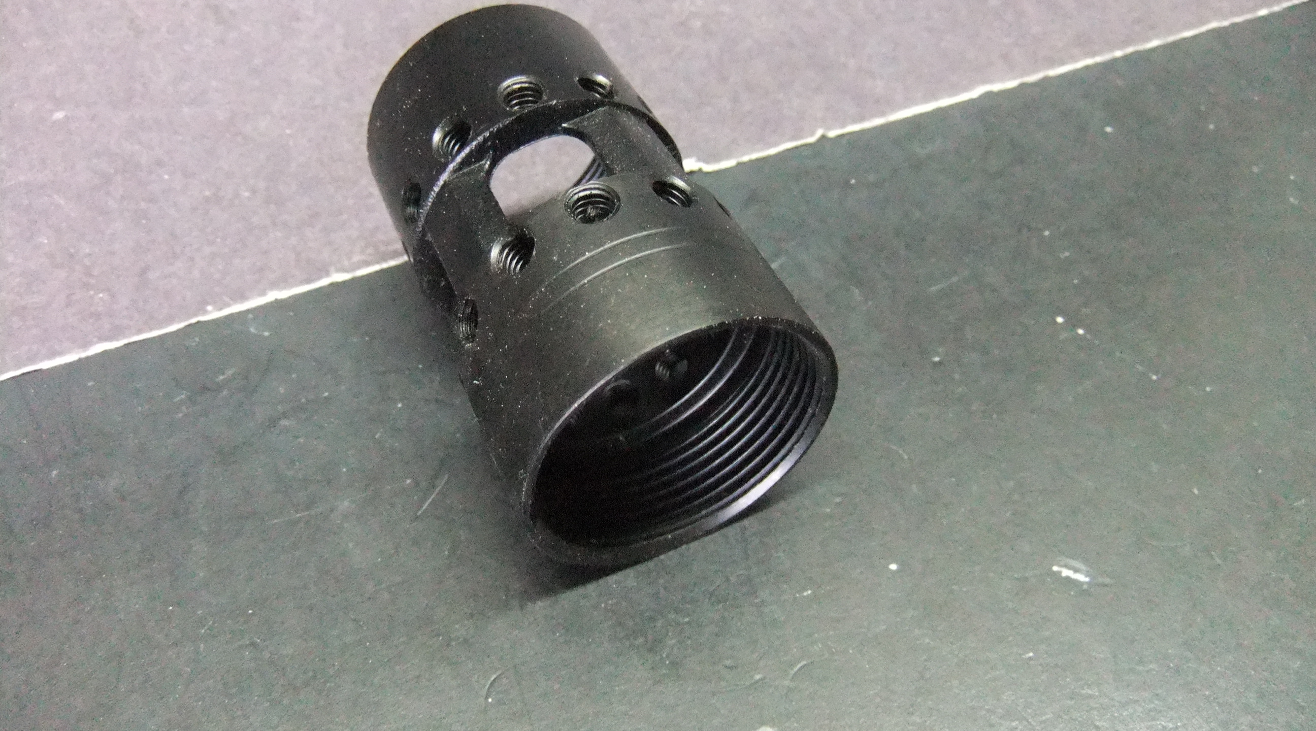 5 56 223 AR Steel Barrel Nut For Narrow Slim Keymod Key Mod M LOK 5 56 223 AR Steel Barrel Nut For Narrow Slim Keymod Key Mod M LOK