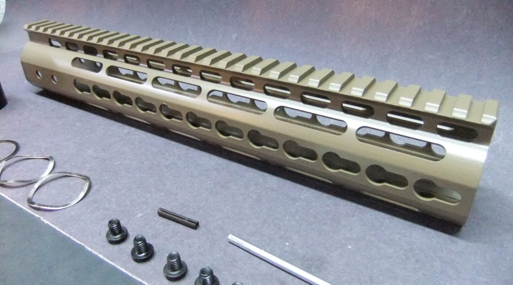 13.5" Inch AR15 AR-15 AR Ultra Light Slim Hunting FDE Flat Dark Earth ...