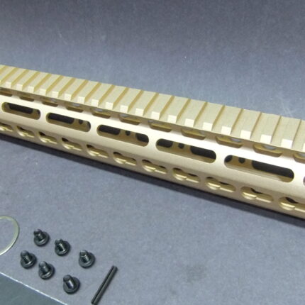 15" Inch AR15 AR Ultra Light Slim TRUMP GOLD Anodized KEYMOD Free Float ...