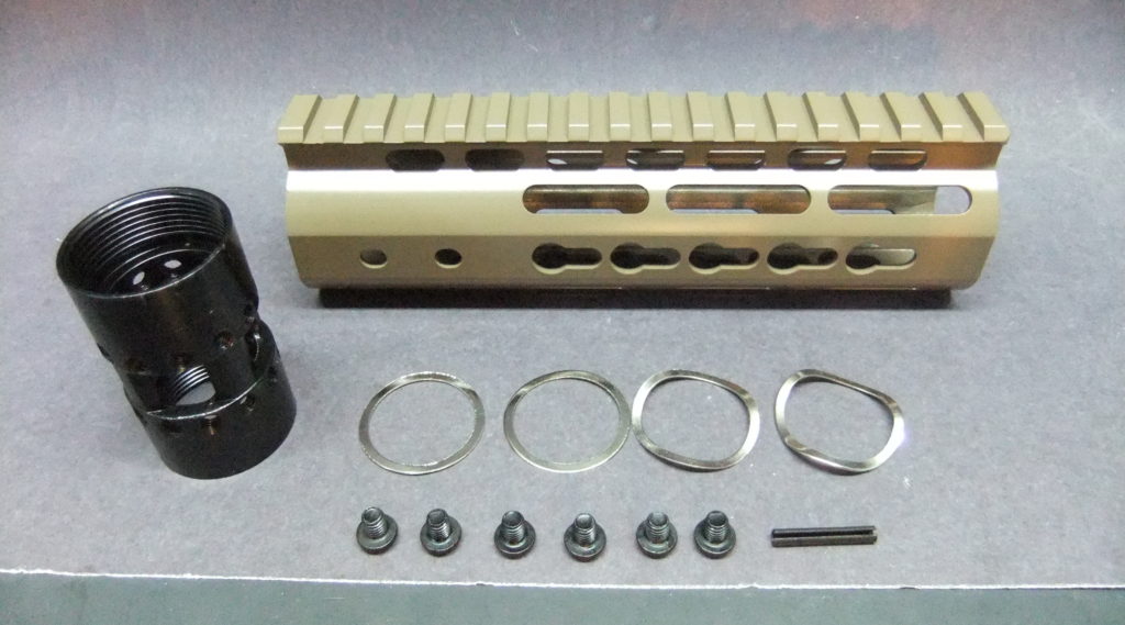 7" Inch AR15 AR-15 AR Ultra Light Slim Hunting FDE Flat Dark Earth ...