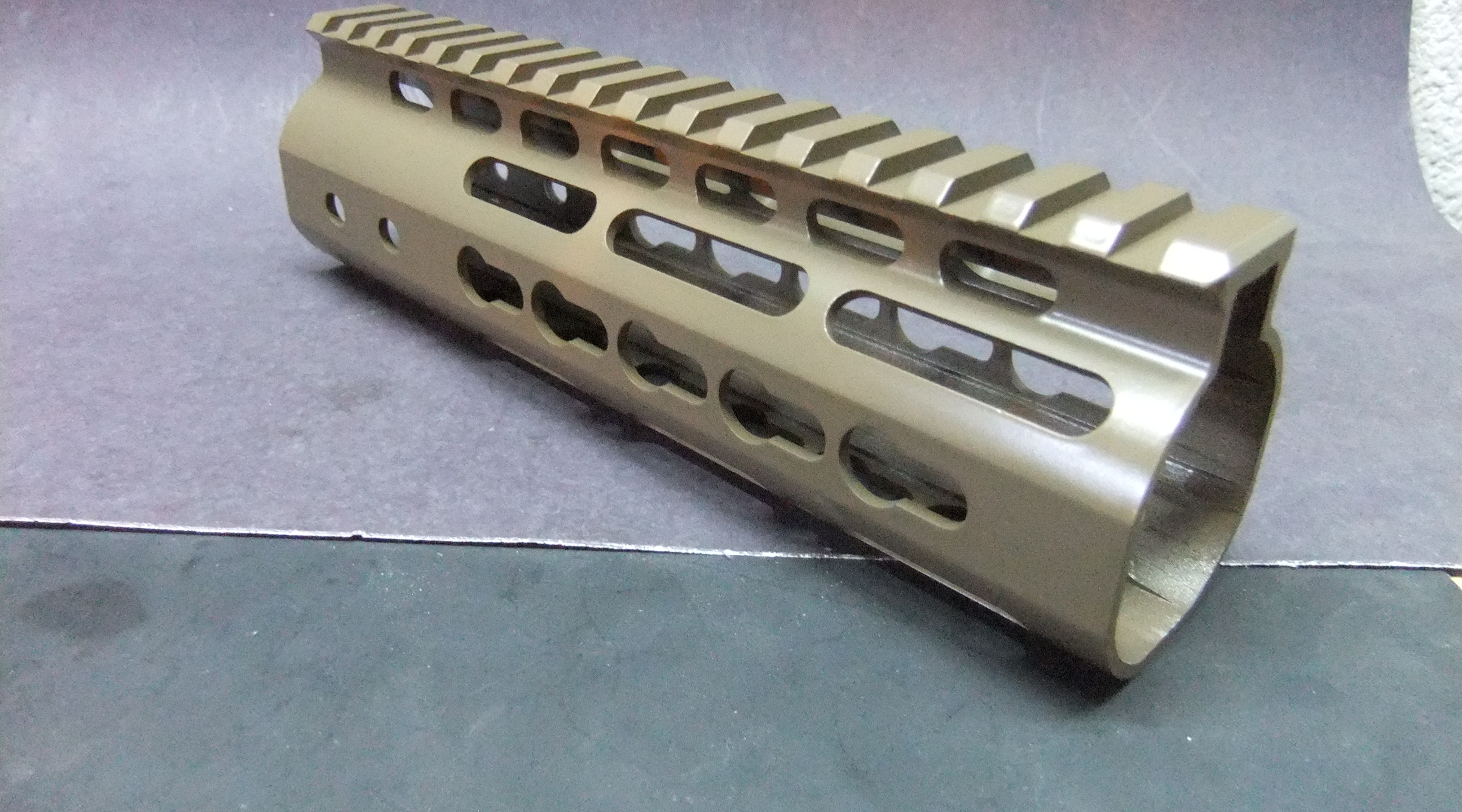 7″ Inch AR15 AR-15 AR Ultra Light Slim Hunting FDE Flat Dark Earth ...