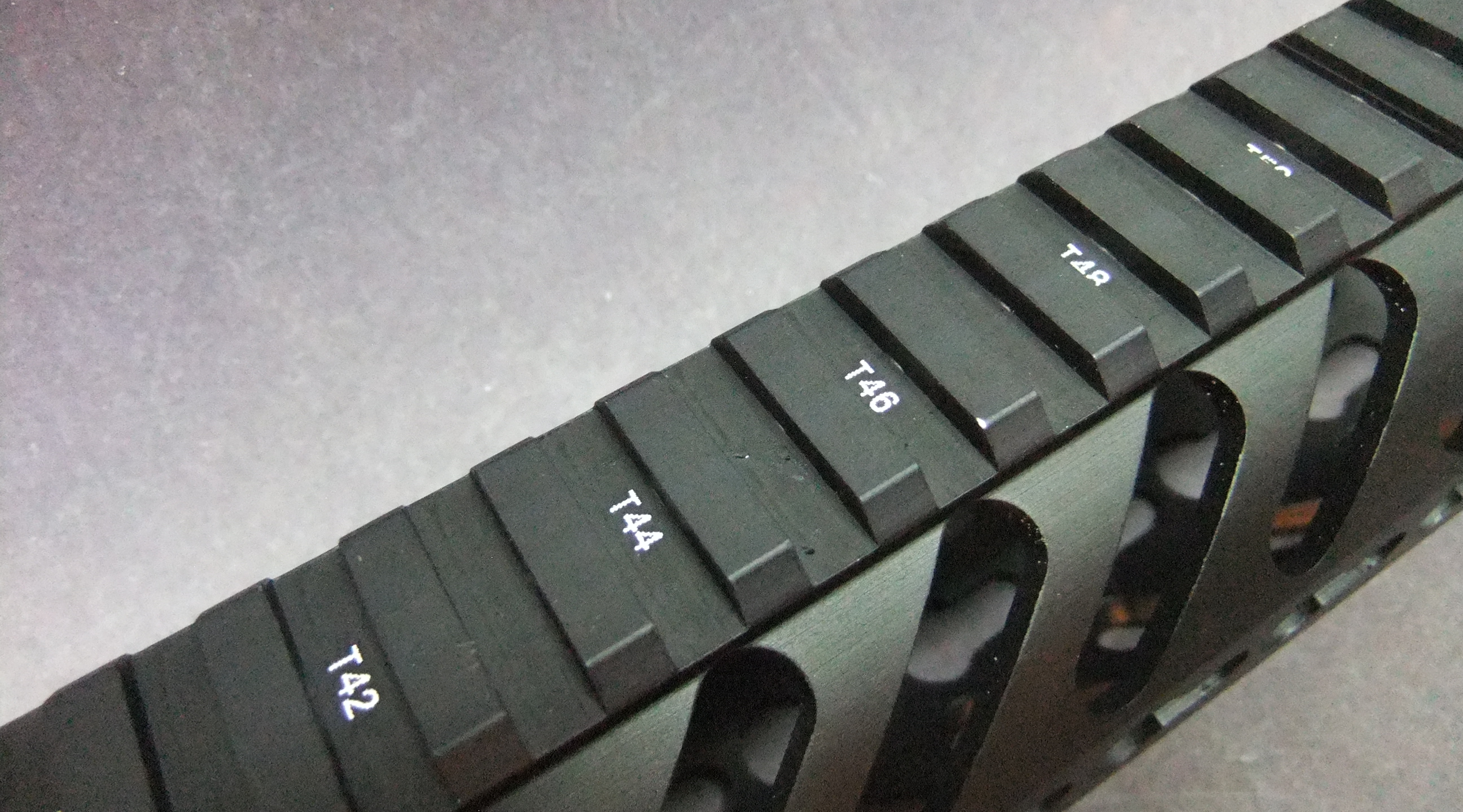 16″ Inch BLACK Anodized KEYMOD Free Float Handguard Fore Grip Rail ...