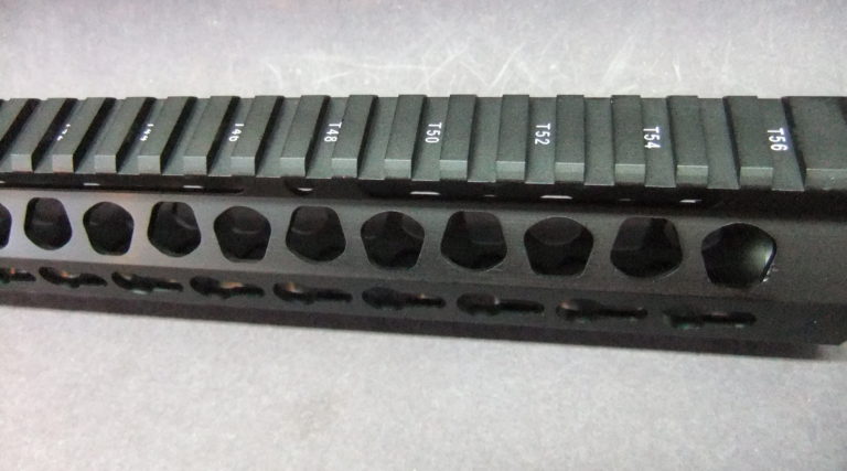 17" AR15 AR Clamp Style Slim Keymod Anodized Free Float Handguard ...