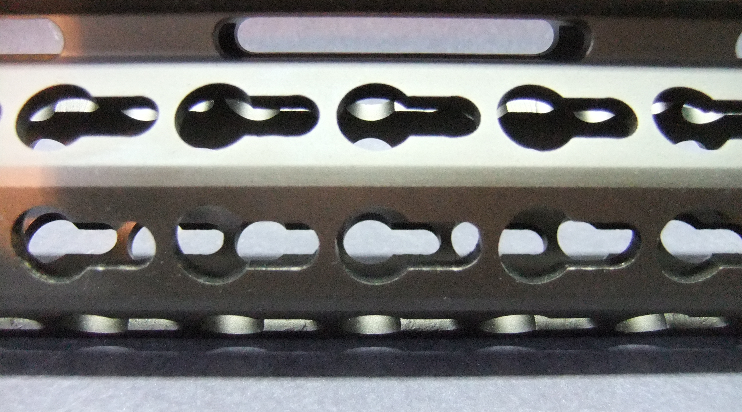 12″ Inch AR-15 Slim Burnt Bronze All Keymod Free Float Handguard Rail ...