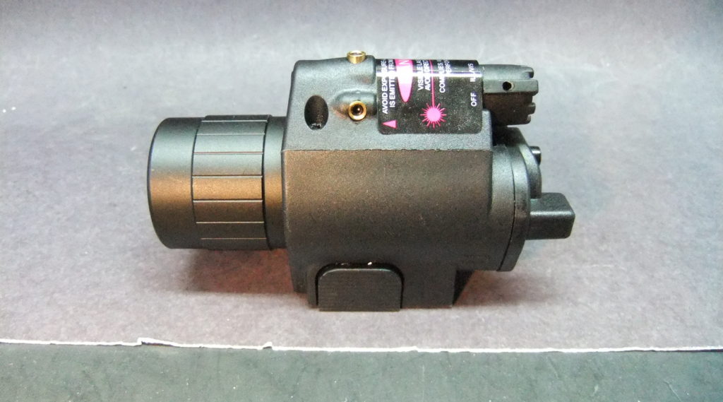 Picatinny Handguard Rail Tactical LED Light with Red or Green Laser ...