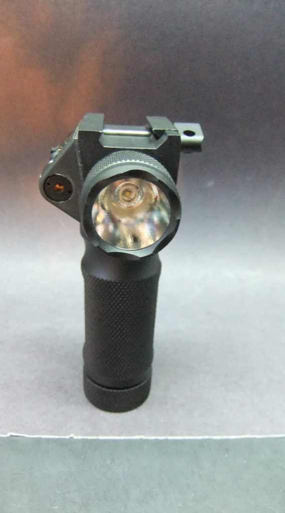 Picatinny Handguard Rail Tactical LED Light with Red or Green Laser ...