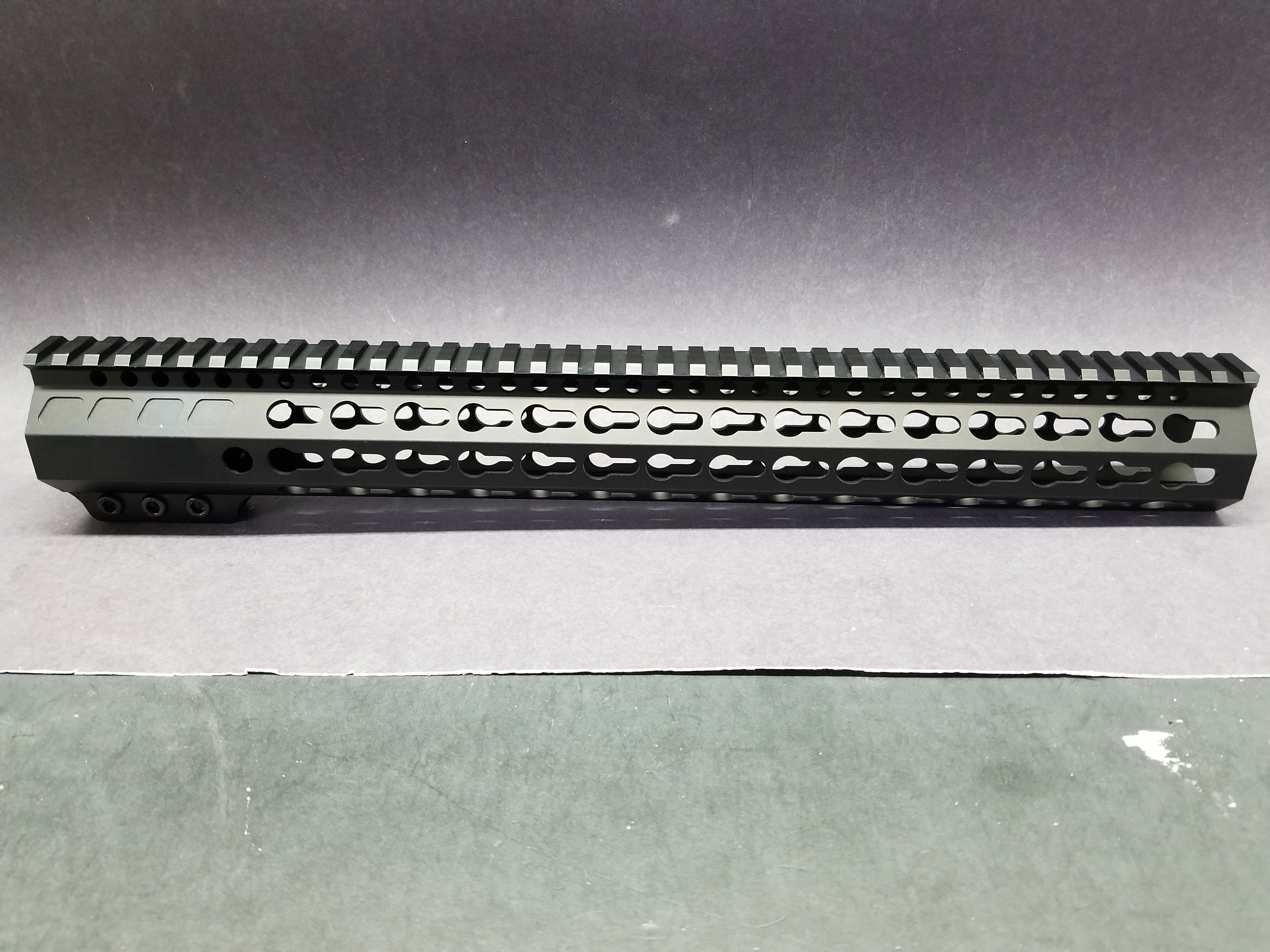 15″ Inch AR AR15 .223 5.56 Ultra Light Slim Clamp Style Black Anodized ...