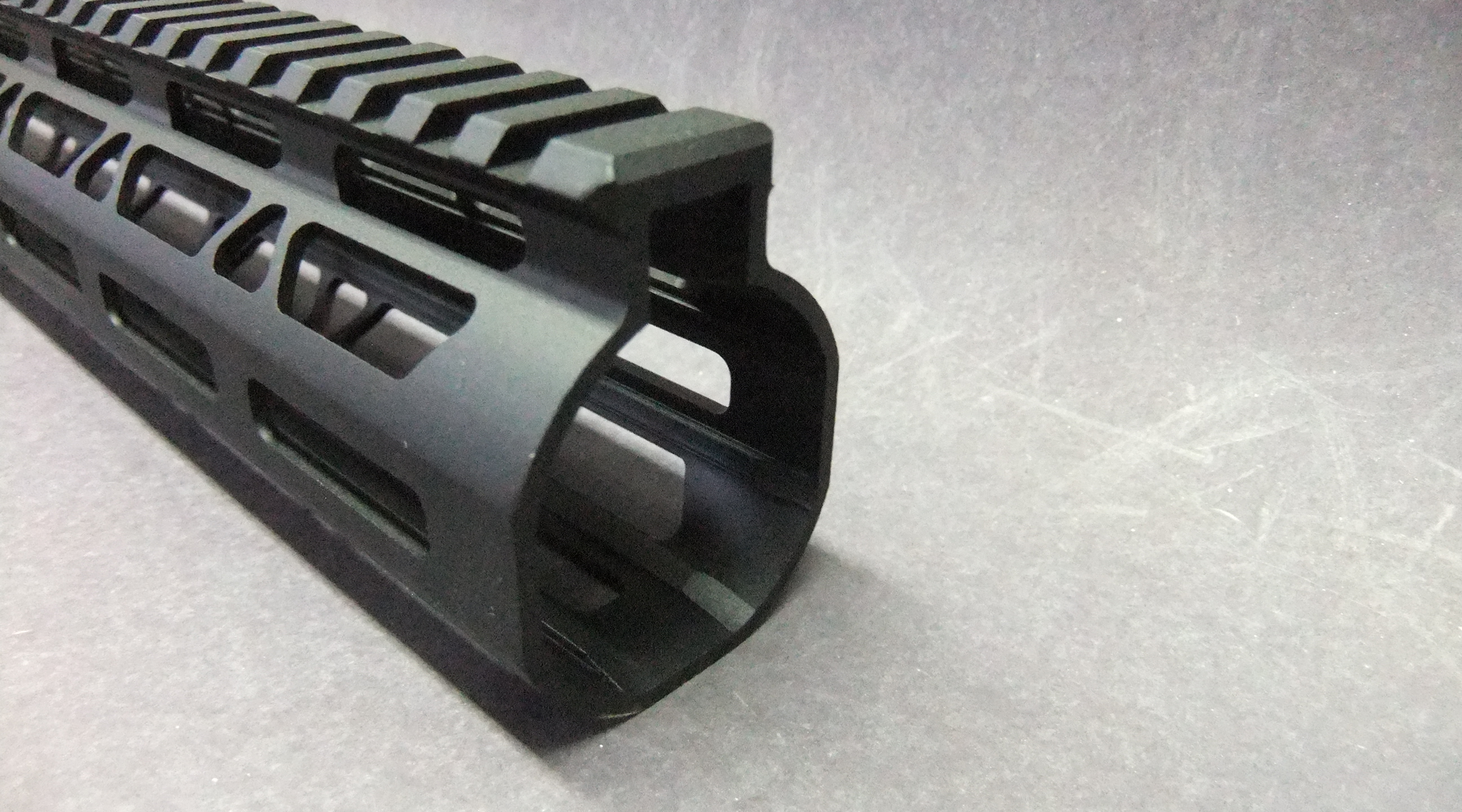 15″ Inch AR15 AR-15 AR Ultra Light Slim BLACK MLOK M-LOK Free Float ...