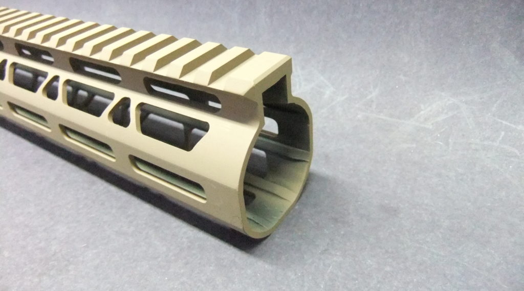 15" Inch AR15 AR-15 AR Ultra Light Slim FDE Flat Dark Earth / TAN MLOK ...