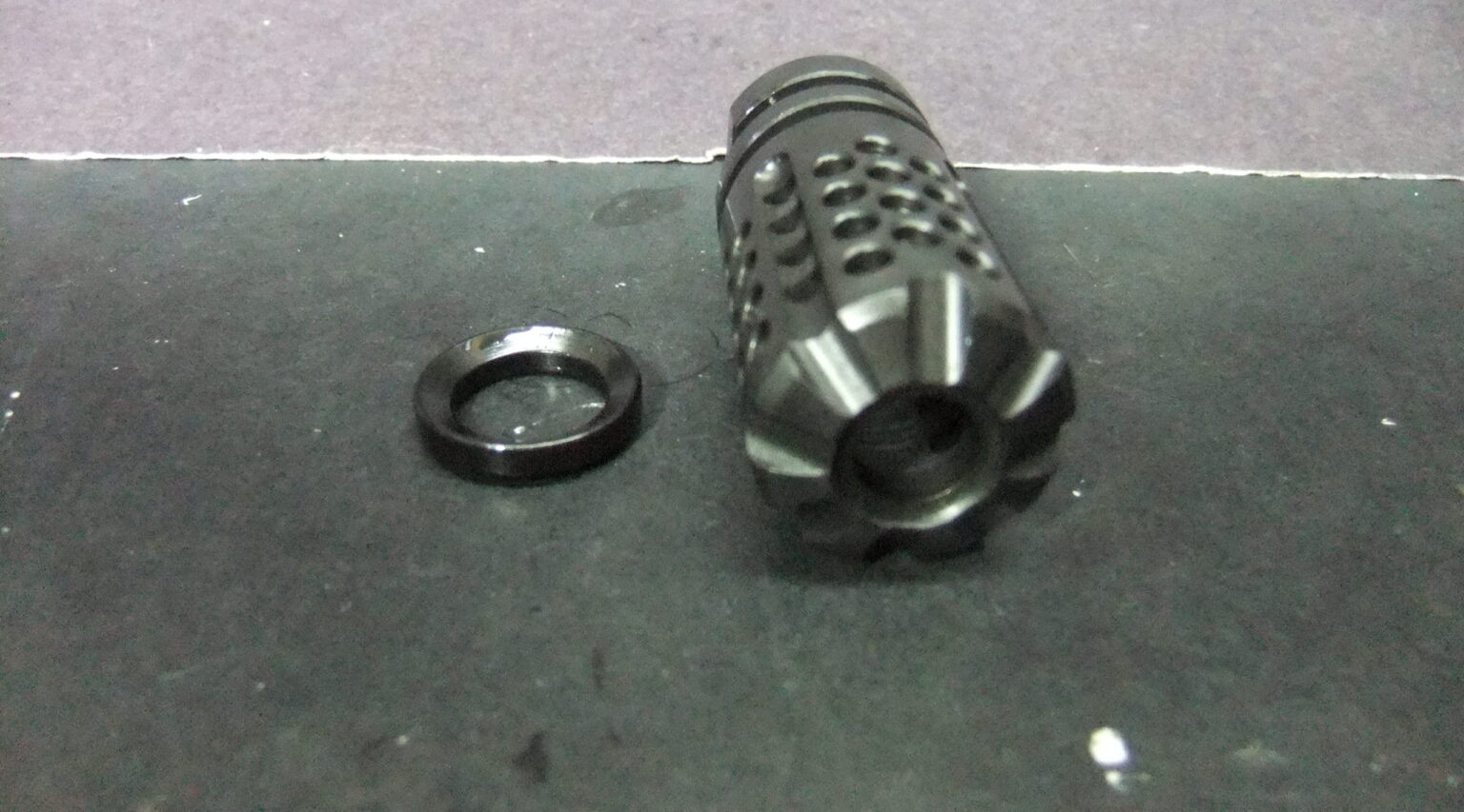 SLR Rifleworks Synergy Mini Comp AR 5.56 .223 Muzzle Brake Compensator ...