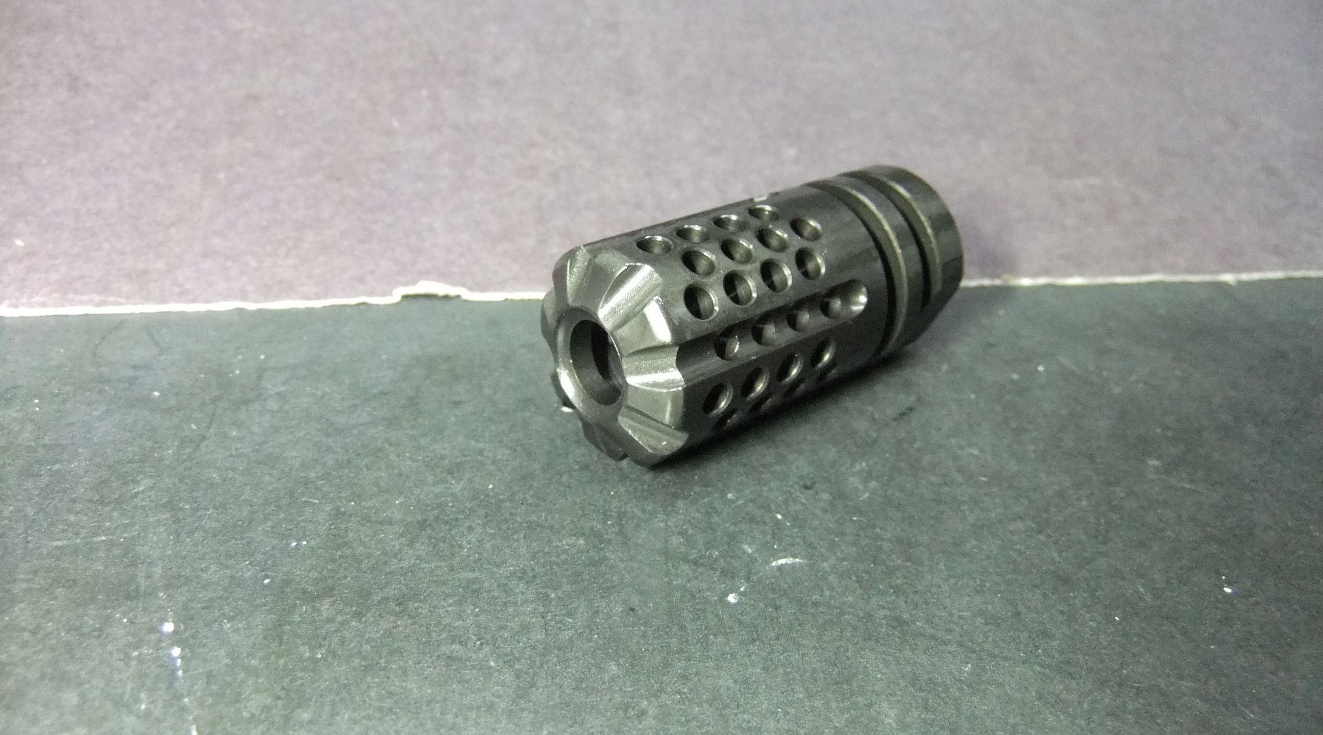 SLR Rifleworks Synergy Mini Comp AR 5.56 .223 Muzzle Brake Compensator ...