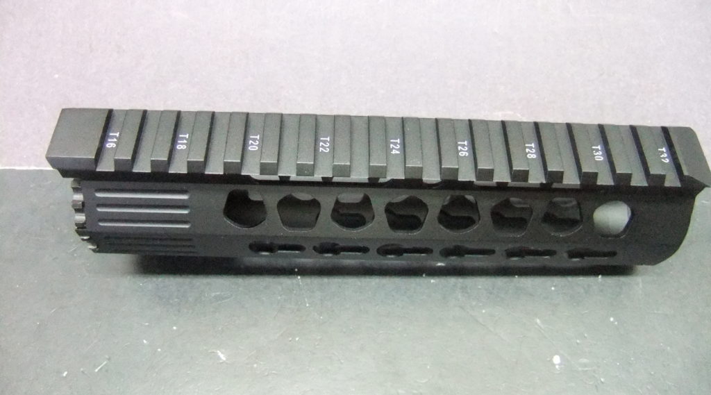 7" Inch AR15 Pistol Clamp Lightweight Slim Keymod Free Float Handguard ...