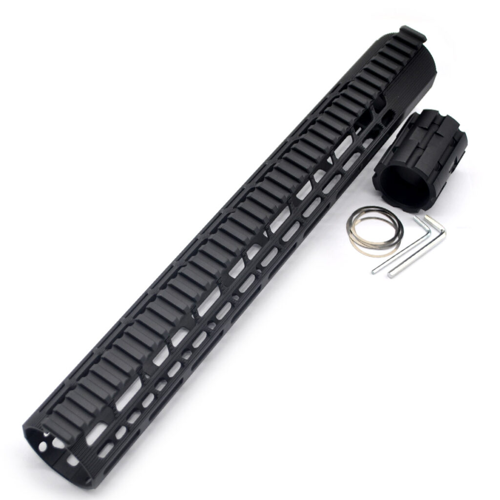 15" Inch .308 / 7.62 AR10 AR-10 AR Clamp Style LOW PROFILE MLOK MLOCK ...