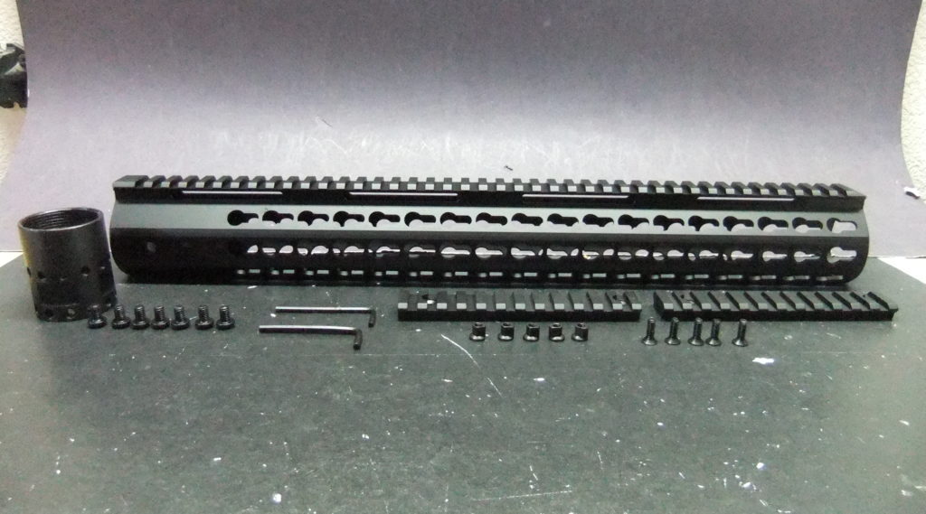 17" Inch .308 / 7.62 AR10 AR-10 High Profile Lightweight Slim Black ALL ...