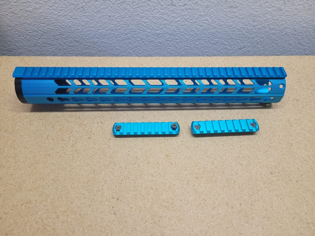 15" Inch .308 7.62 AR10 AR-10 Ultra Light LE Police Blue KEYMOD Low ...