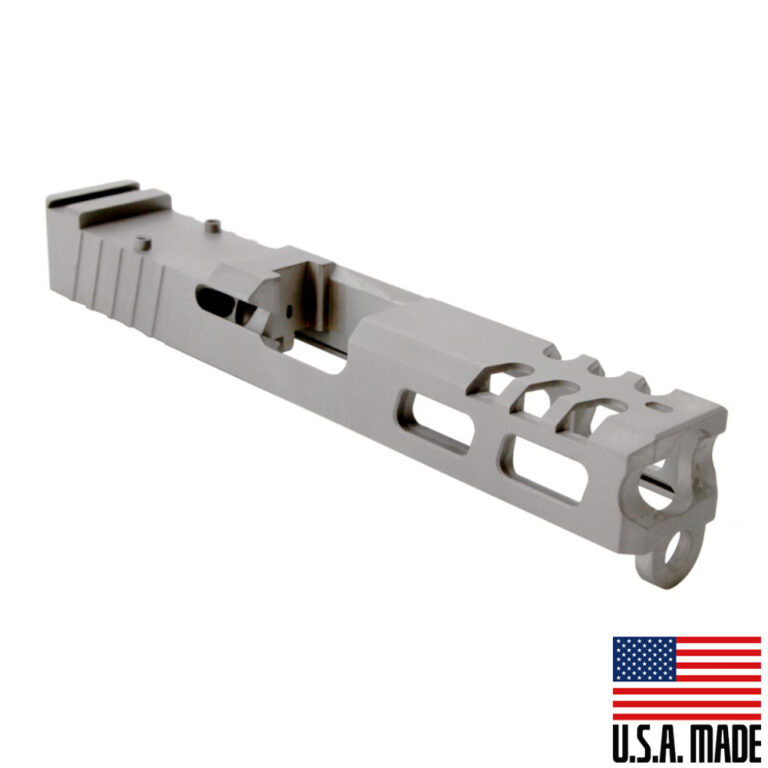 Glock 19 G19 Lightweight Stainless Steel Pistol Slide with Trijicon RMR ...