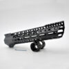 12" AR AR15 Slim Clamp Hybrid Split Top Slanted M-LOK MLOK Free Float ...