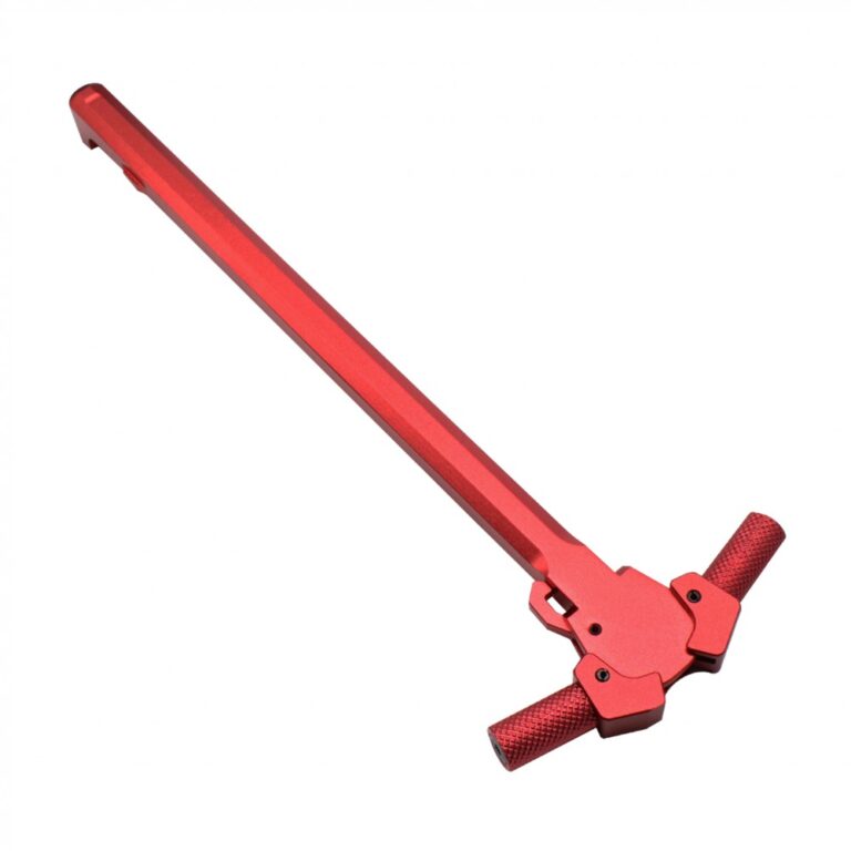AR10 AR-10 Ambidextrous Enhanced Knurled Charging Handle - GOP RED ...