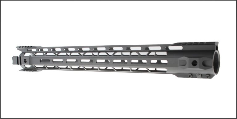 19" AR10 High Profile Crown End HYBRID MLOK M-LOK Free Float DPMS ...