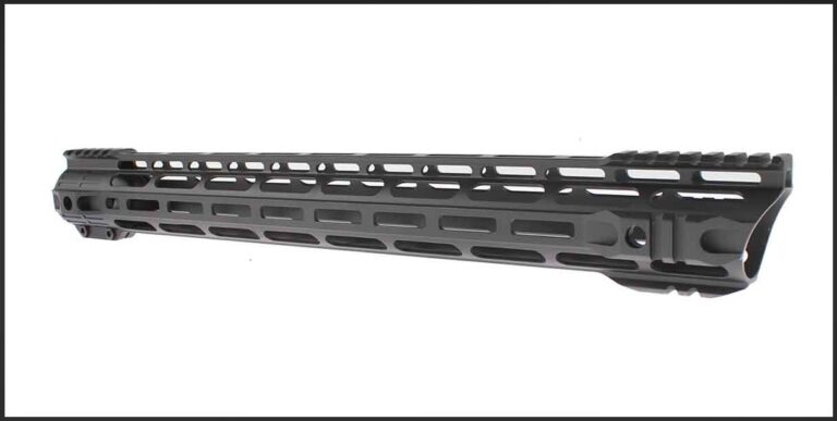 19" AR10 High Profile Slanted HYBRID MLOK M-LOK Free Float DPMS ...
