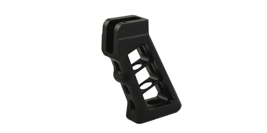 AR15 AR10 AR Aluminum Skeletonized Minimalist CNC Pistol Grip [V2 ...