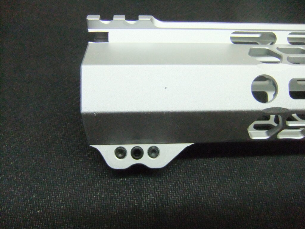 13.5" AR AR15 Slim Clamp Hybrid Split Top Slanted M-LOK MLOK Free Float ...