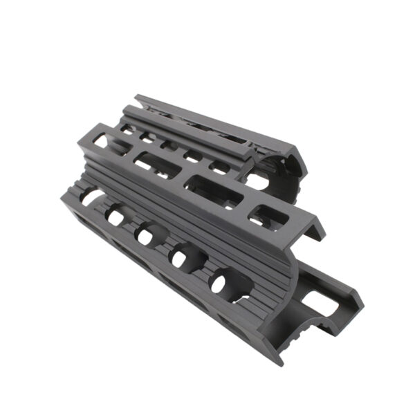 6.0" Inch AK AK-47 AK47 MLOK M-LOK 2 Piece Aluminum Slick No Top Rail ...