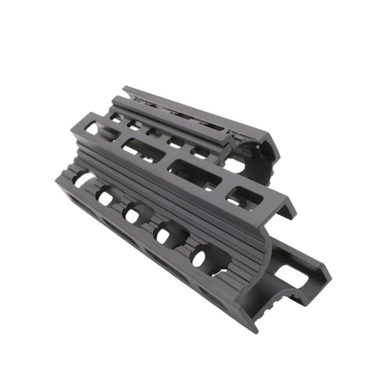 6.0" Inch AK AK-47 AK47 MLOK M-LOK 2 Piece Aluminum Slick No Top Rail ...