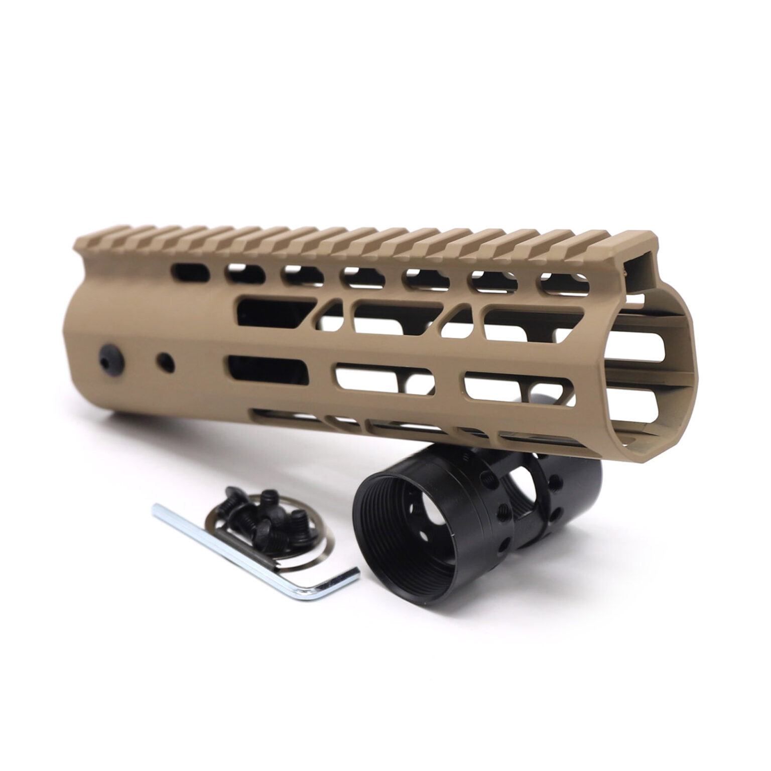 7" Inch AR15 AR9 AR Ultra Light Slim FDE Flat Dark Earth / Desert TAN ...