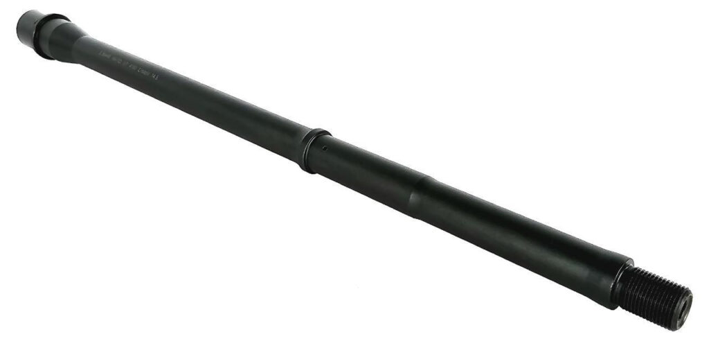 AR15 14.5" Mid Length 1:7 Twist QPQ Black Nitride PENCIL Rifle Barrel ...