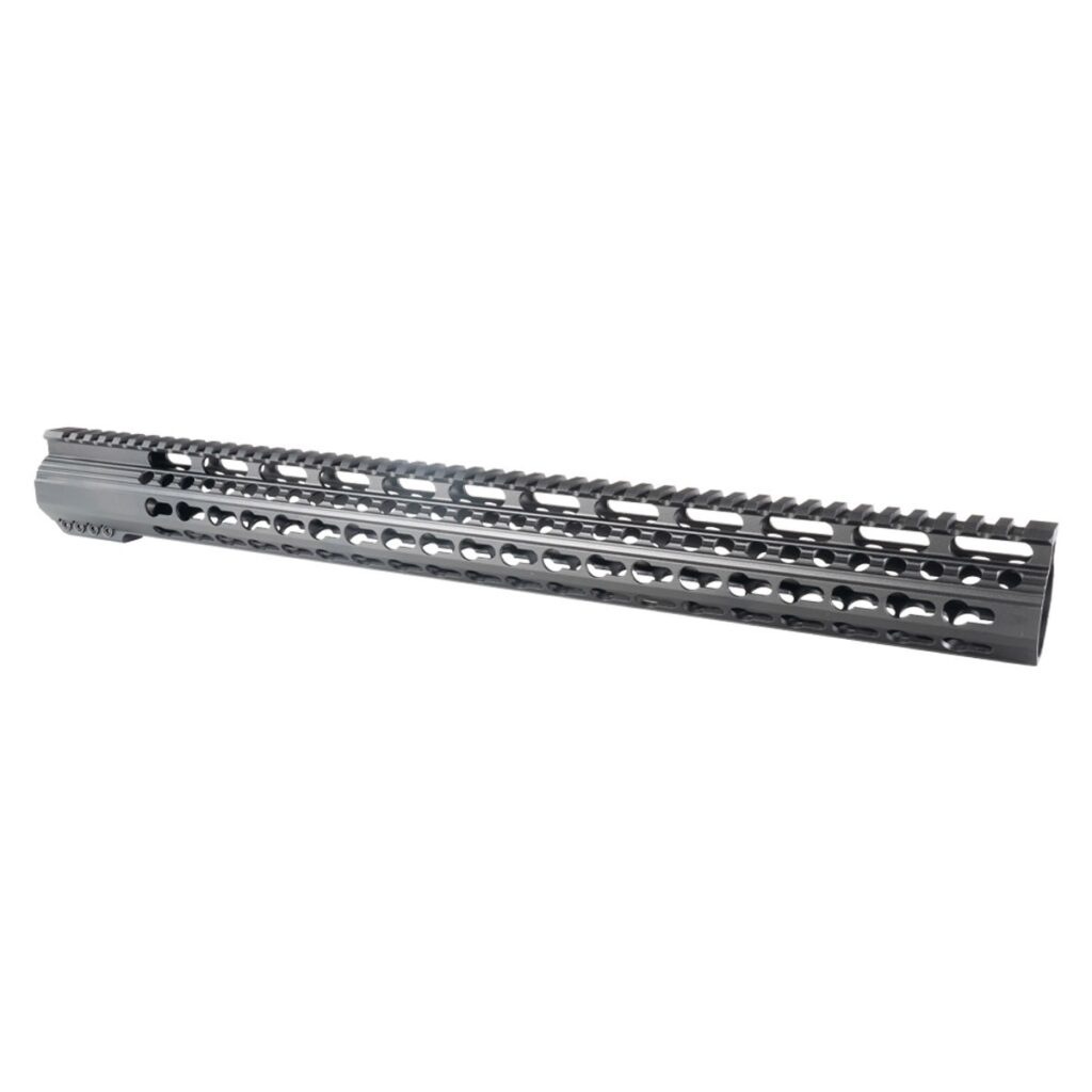 20" Inch AR 15 AR15 Slim Clamp ALL KEYMOD Free Float Handguard Rail ...