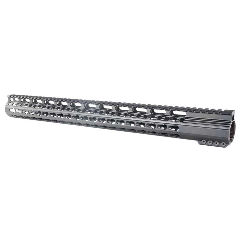 20" Inch AR 15 AR15 Slim Clamp ALL KEYMOD Free Float Handguard Rail ...