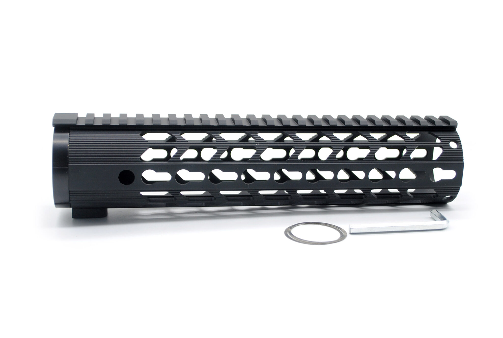 10" Inch .308 / 7.62 AR10 AR-10 Ultra Light Black Low Profile KEYMOD ...
