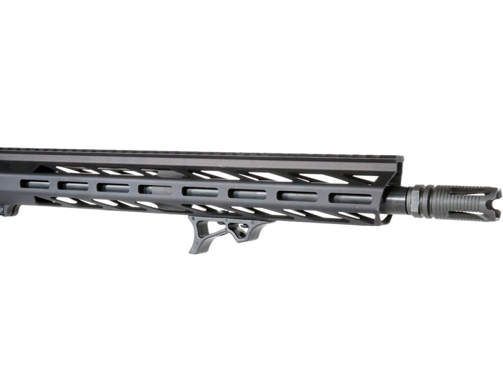 Polymer MLOK Handguard Rail Angled Handstop Forward Grip Barricade Stop ...